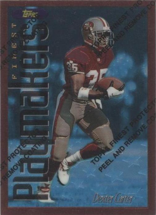 1996 Topps Finest - Dexter Carter #353 for sale online | eBay