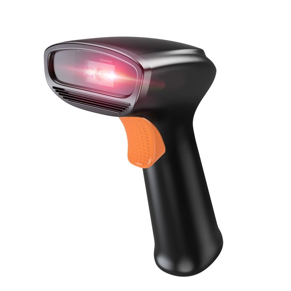 3-in-1 Handheld Barcode Scanner Wireless 2D QR Code Reader USB ...