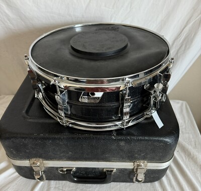 Vintage 1990s Ludwig Black Galaxy Acrolite 5x14” with a Case | eBay