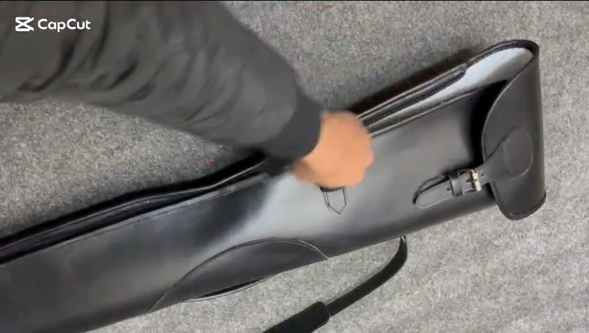 Leather Shotgun Slip Case Black, Customized Rifle Case Hunting Gear ...
