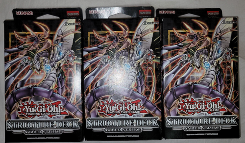 Yugioh Sealed - Cyber Strike Structure Deck - 1st Edition - Playset (x3 ...
