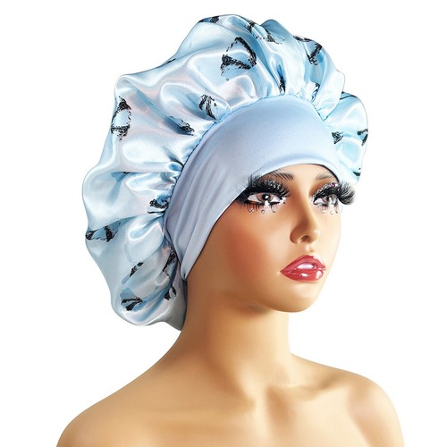 Women Bathroom Cap Women Cap Bonnet for Women Flower Print Night Hat ...