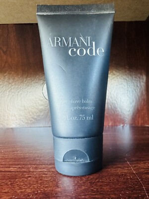 GIORGIO Armani Code After Shave Balm for Men 2.5 oz 75 ml New Fresh | eBay