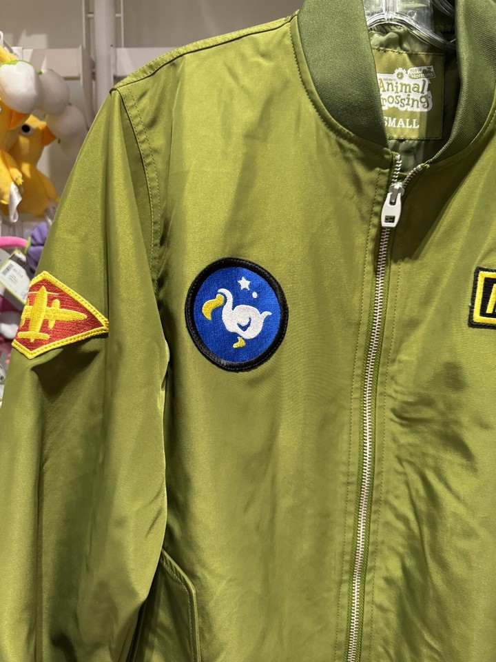 Nintendo NY Animal Crossing New Horizons Dodo Flight Pilot Jacket ...