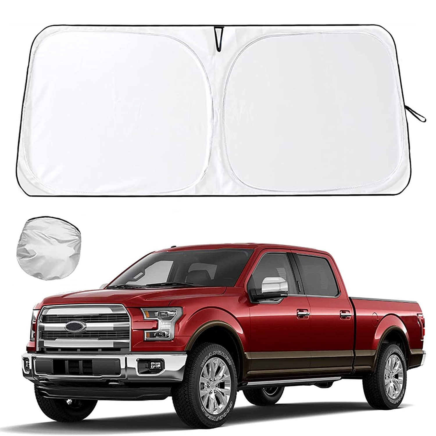 For Ford F150 2015-2020 Truck Pickup Windshield Sun Shade UV Block ...