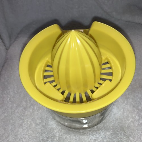 Vintage Gemco Juice Juicer Orange Lemon Citrus Reamer Squeezer Jar ...