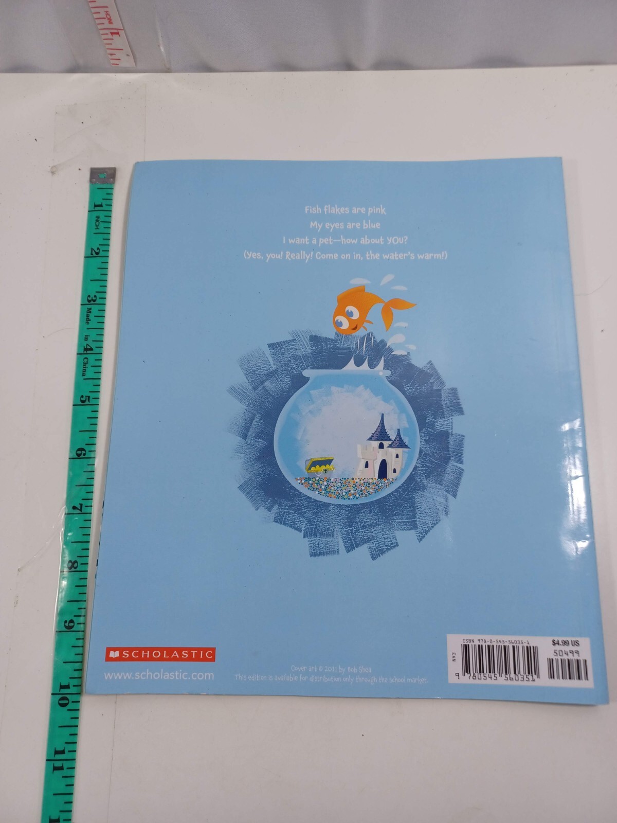 Gilbert Goldfish Wants a Pet by kelly dipucchio paperback 2013 good ...