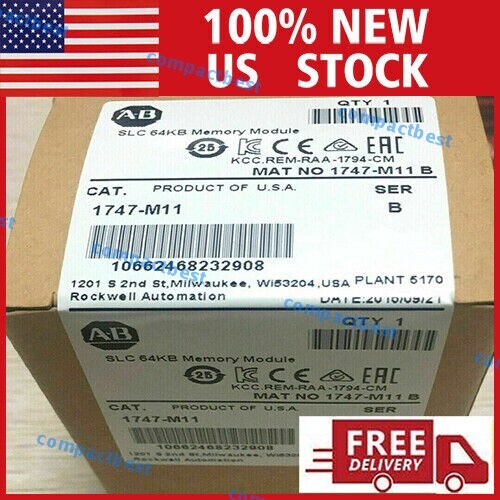 New Sealed Allen Bradley 1747-M11 / B SLC 500 Eeprom Memory Module ...