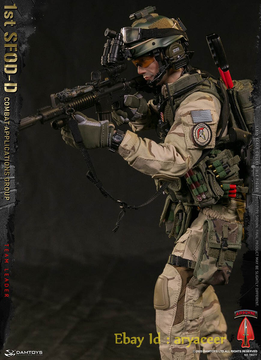 DAMTOYS 78077 1/6 1st SFOD-D Combat Applications Group TEAM LEADER ...