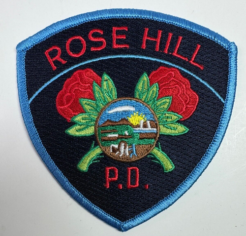 3.5" Rose Hill Police Kansas KS Patch K1 | eBay