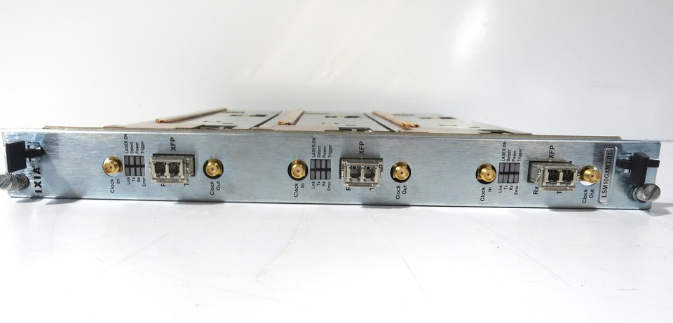 IXIA LSM10GXM3-01 3-port 10 Gigabit Ethernet XFP LAN Services Module | eBay