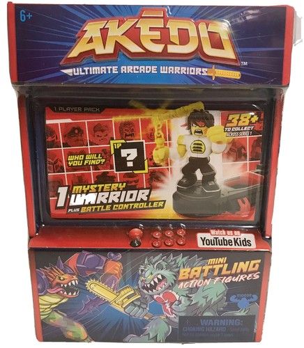 Akedo Ultimate Arcade Warriors Mini Battling Action Figures Brand New ...