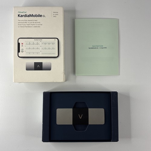 AliveCor KardiaMobile 6L Personal EKG Heart Monitor AC-019-NUA-A ...