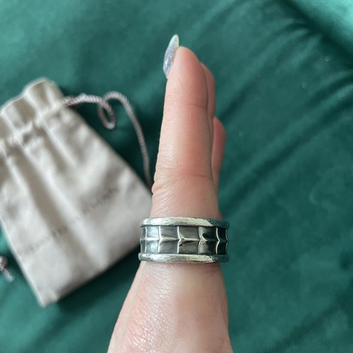 David Yurman Sterling Silver .925 11mm Men's Band D.Y. Armory ...