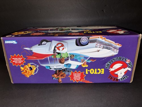 The Real Ghostbusters ECTO 1 Retro w/ Ectomobile Book New | eBay