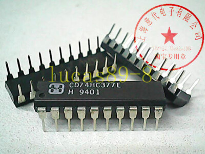 5PCS CD74HC377E IC OCTAL D-TYPE F-F HS 20-DIP 74HC377 HC377 HC377E ...