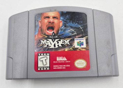WCW Mayhem (Nintendo 64, 1999) Tested / Authentic N64 | eBay