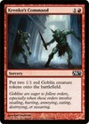 Krenko's Command - Foil NM, English MTG Magic 2013 (M13) | eBay
