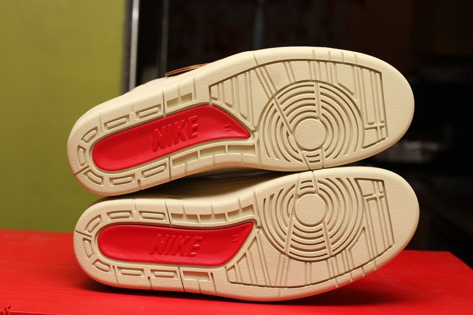 NIKE AIR JORDAN JUST DON X AIR JORDAN 2 RETRO 'BEACH SIZE 10.0 ITEM ...