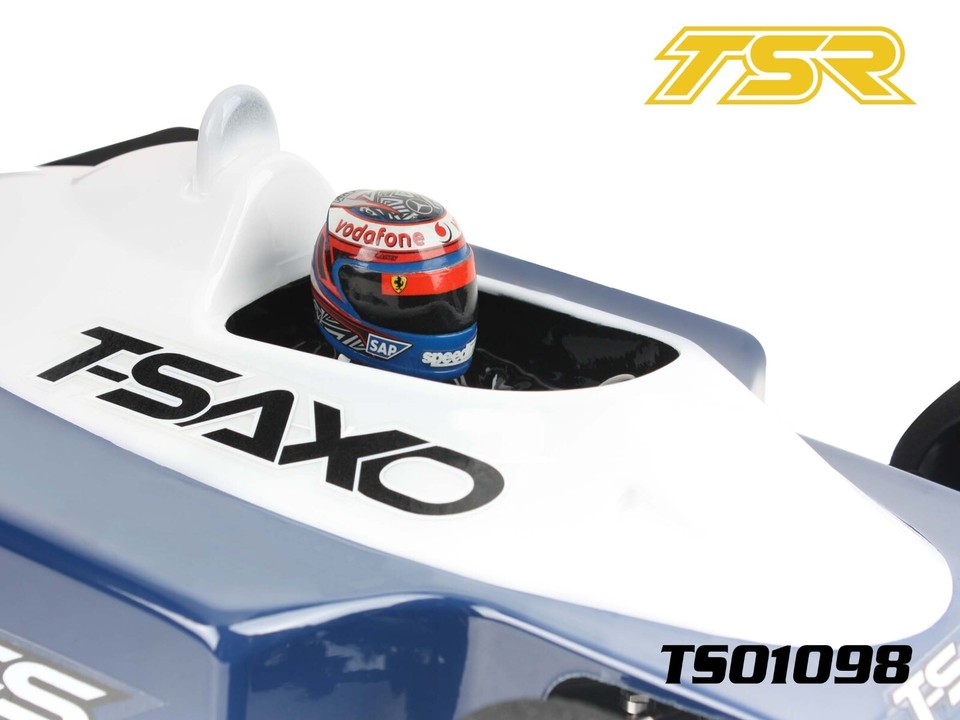 Team Saxo TS01098 MF-1-200 Classic F1 Body RC Racing On-road Formula ...