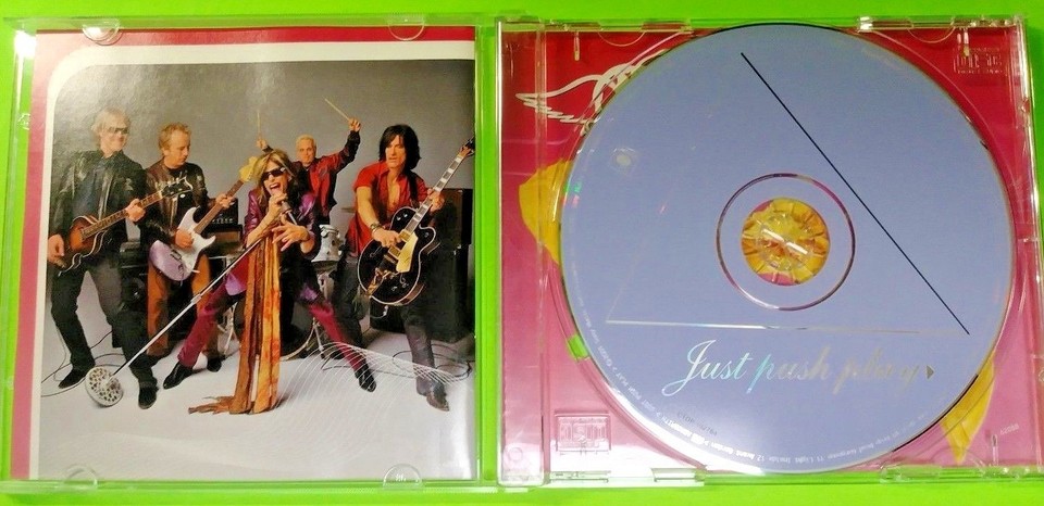 Just Push Play by Aerosmith (CD, Mar-2001, Columbia (USA)) 766486890329 ...