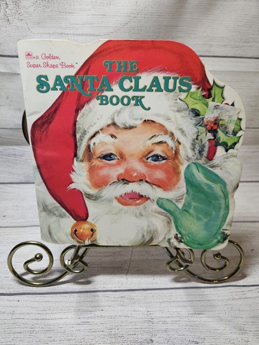 The Santa Claus Book - Golden Super Shape Book - Paperback - 1972 ...