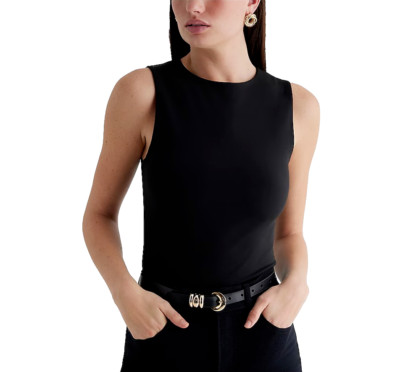 NWT EXPRESS Body Contour High Compression Crew Neck Tank size M | eBay