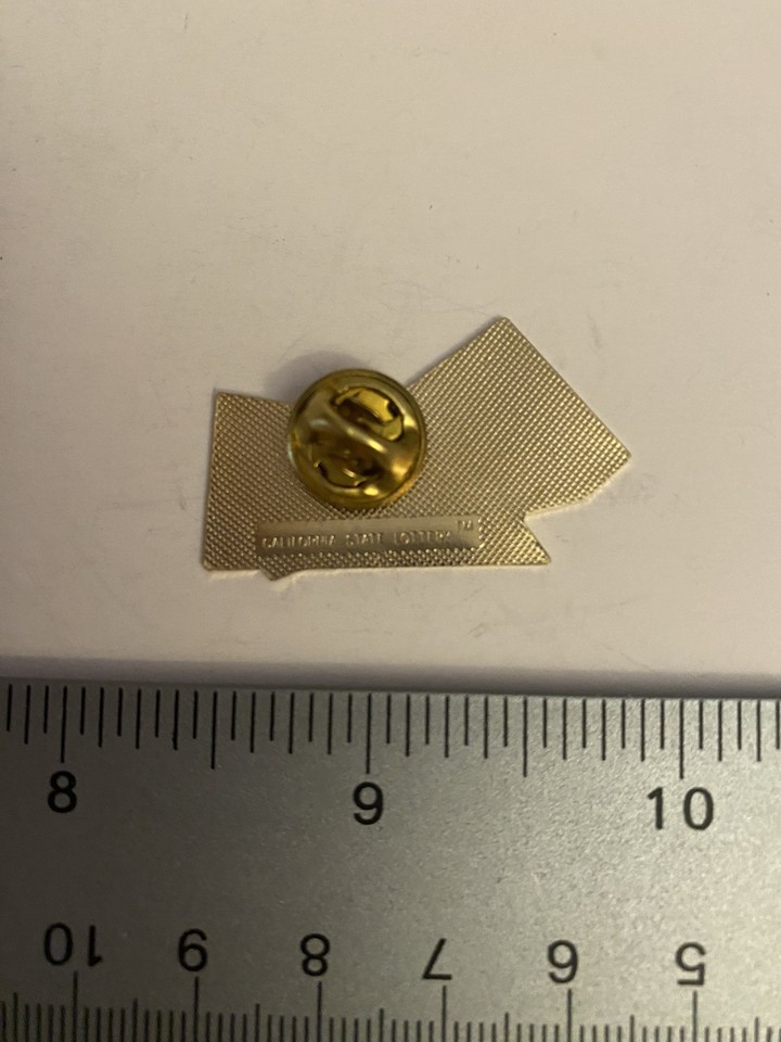 California Lottery Wild Card Lapel Pin P36 | eBay