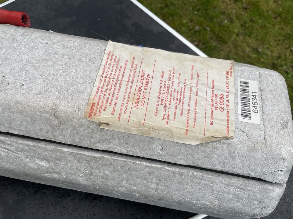 Carver Cascade 2 GE Water Heater, Mains Only, Good Condition | eBay UK