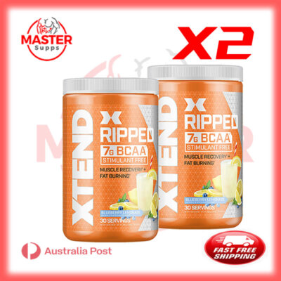 2 X Xtend Ripped BCAA 30 Serving | eBay Australia