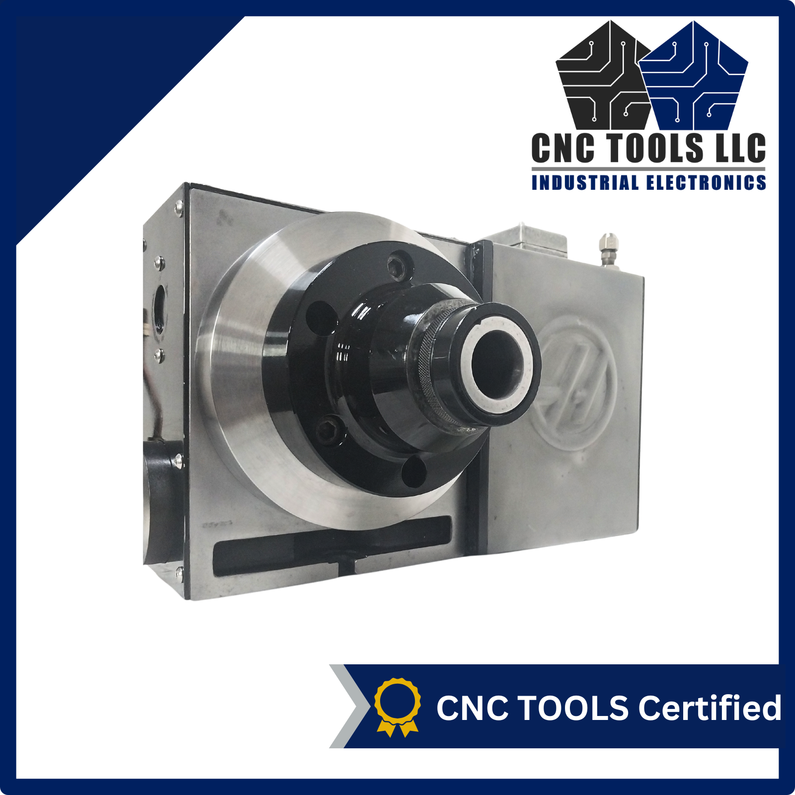 HRTA6 HRT210 4TH AXIS ROTARY TABLE & 5C SPINDLE NOSE PNEUMATIC 5C ...