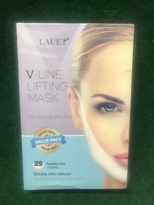 LAUER COSMETIC V Shape Face Mask Double Chin Reducer V Line Neck lift ...
