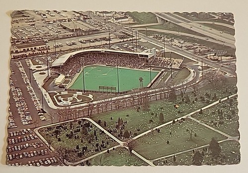 Used Postcard Franklin County Stadium Columbus Red Birds Jets 4x6 Z1 | eBay