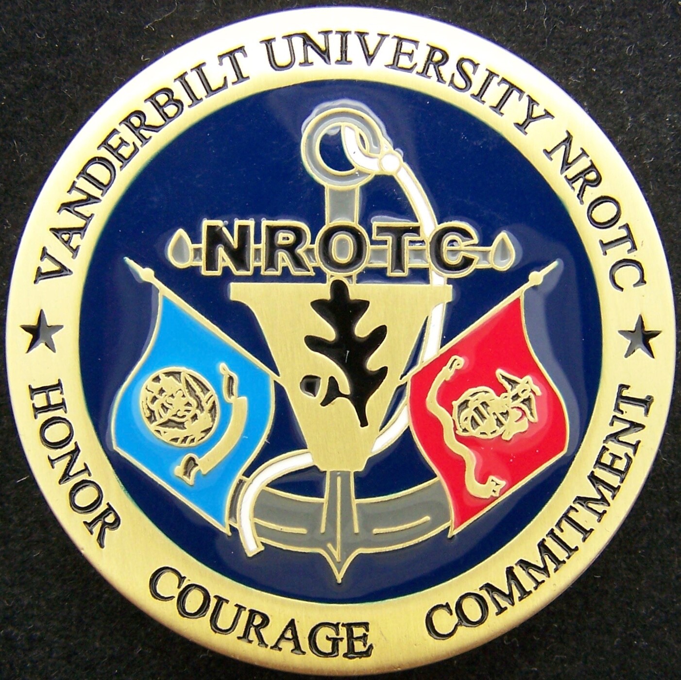 Vanderbilt University ROTC NROTC Navy USMC Challenge Coin | eBay