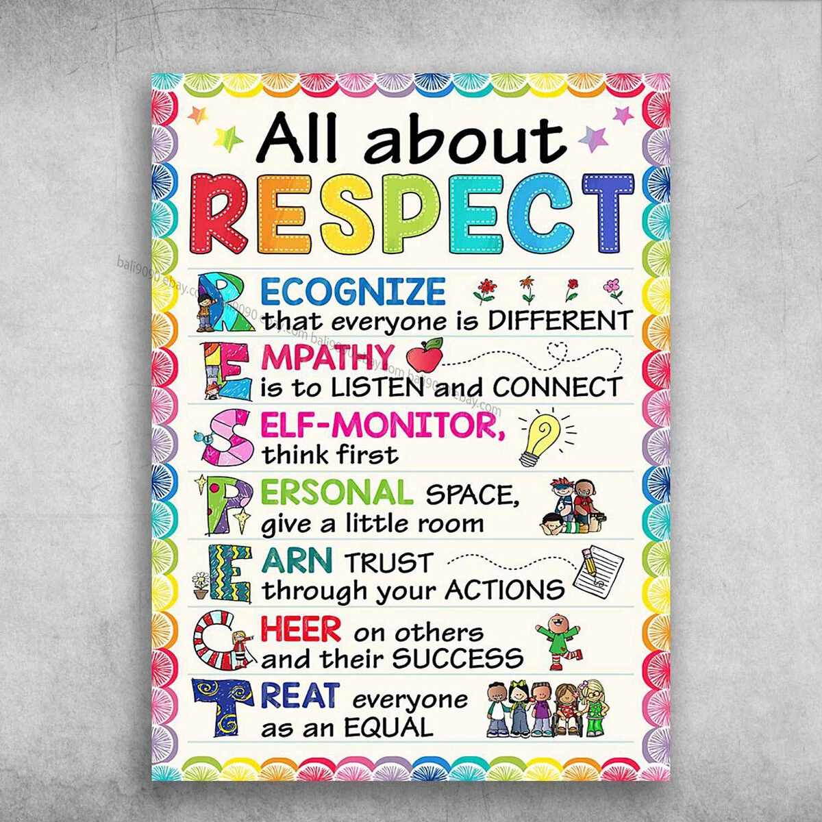 Respect Posters For Kids
