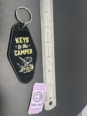Vintage Style Motel Keychain Retro The Keys To The Camper Gift RV ...