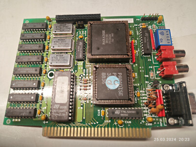 1987 ISA 8 Bit EGA Multi video card (Paradise PEGA2A 38315B) DZF 3 ...