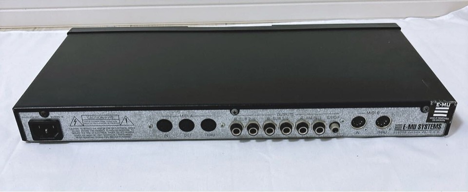EMU Proteus 2000 - Model 9094 Rackmount Synthesizer [JUNK Power check ...