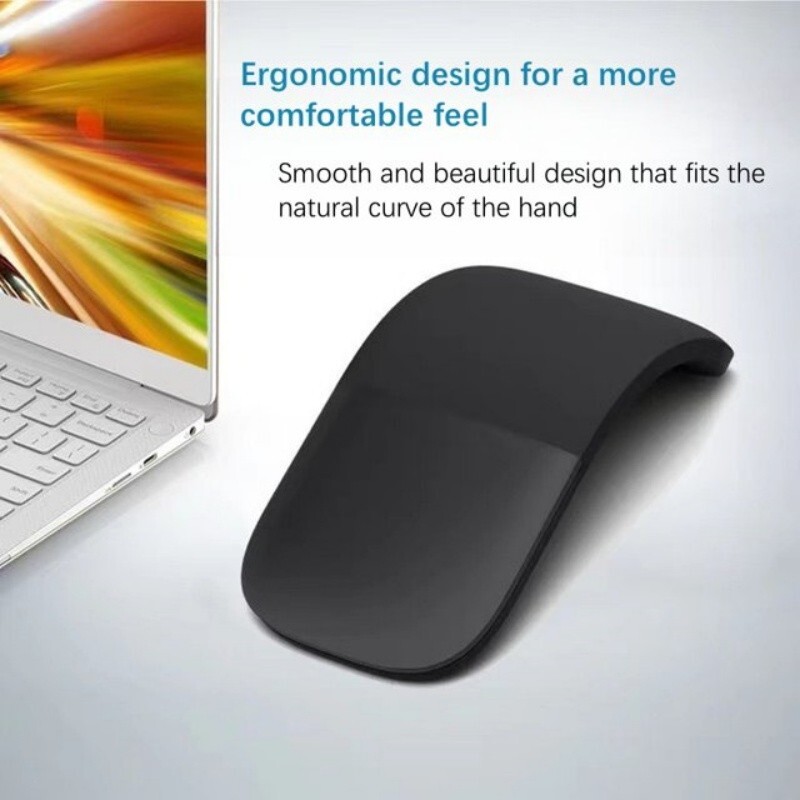 Microsoft Surface Arc Touch Mouse - Wireless - Bluetooth Connectivity ...