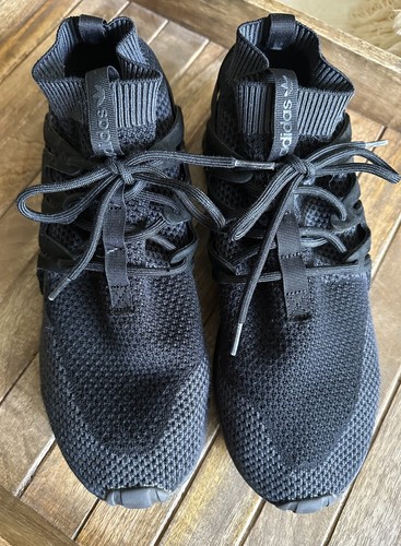 Men’s Adidas US 11 Black Mesh Tennis Shoes Sport Athletic Sneakers | eBay