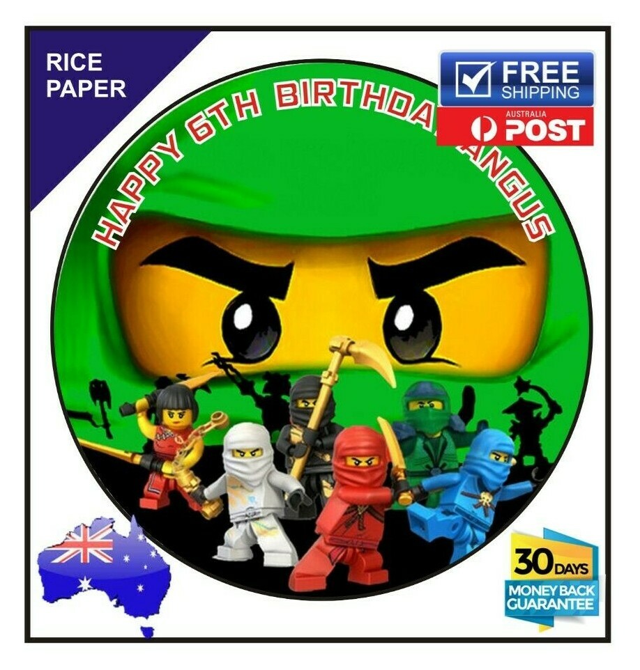 Lego Ninjago Happy Birthday Cake Topper | atelier-yuwa.ciao.jp