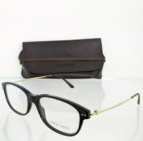 Brand New Authentic Giorgio Armani AR 7007 5017 Eyeglasses Black & Gold ...