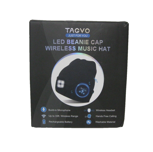 TAGVO LED Pink Beanie Hat with Wireless Handsfree Headset #J2 | eBay