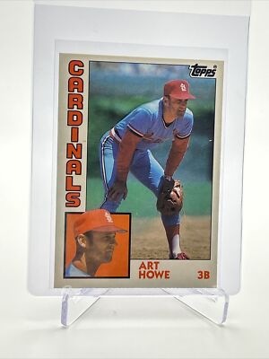 1984 Topps Traded TIFFANY Art Howe Card #53T NM-MT FREE SHIPPING | eBay