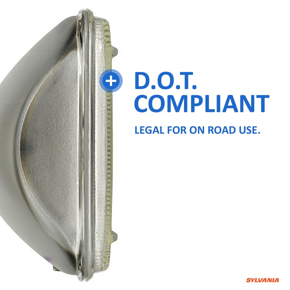 SYLVANIA H6054 SilverStar High Performance Halogen Sealed Beam ...