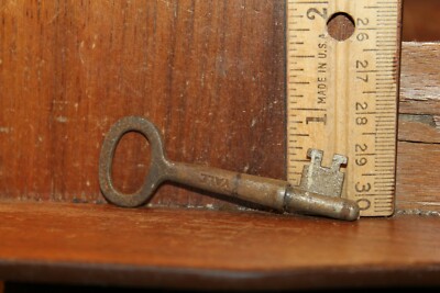 Antique Skeleton Key Unusual Shape | eBay