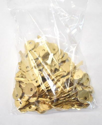 Lot of 98 Steelcase FR Office Furniture Key Blank Replacement Brass ...