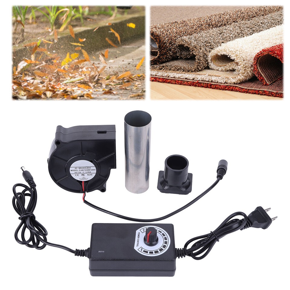 DC 12V Barbecue Fan BBQ Fan Air Blower Blower Fan for Camping Stove ...