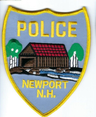 Newport (Sullivan County) NH New Hampshire Police *COVERED BRIDGE ...