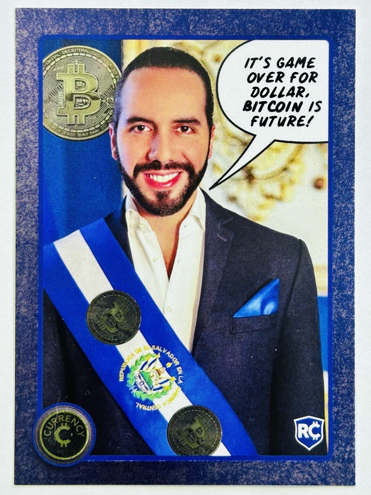 NAYIB BUKELE #52 2023 Cardsmiths Currency Series 2 S2 ICED FOIL | eBay